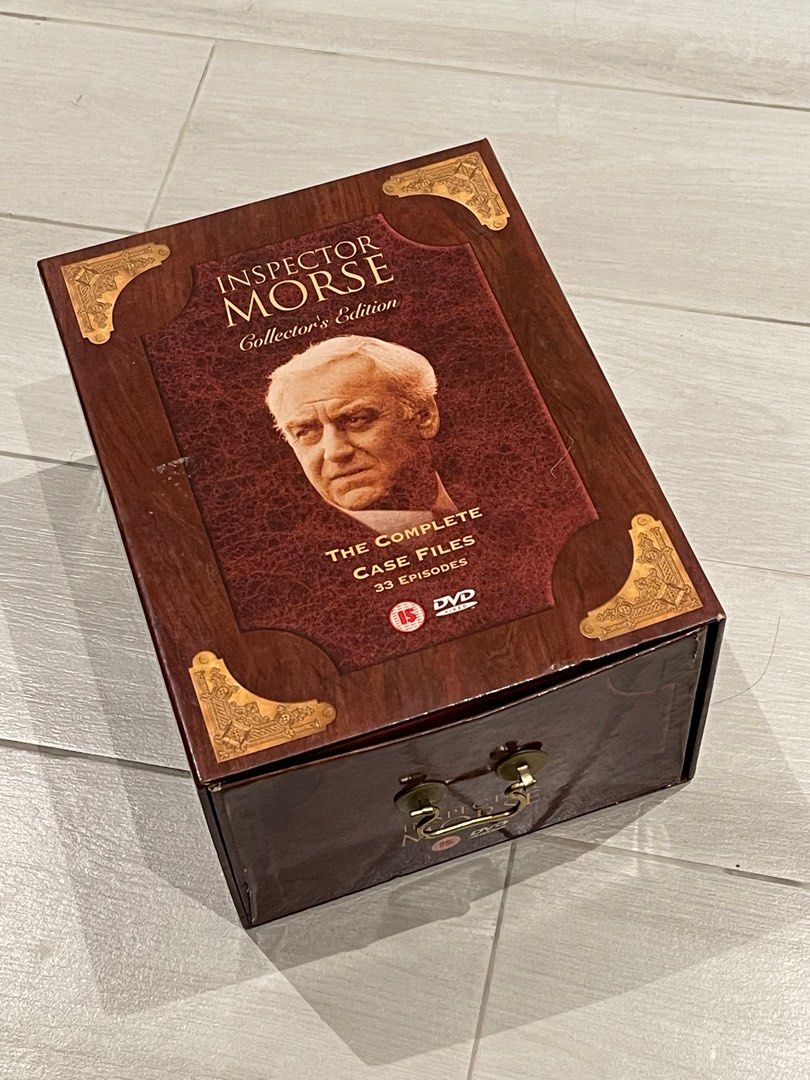 The Complete Inspector Morse DVD Set, Hobbies & Toys, Music & Media ...