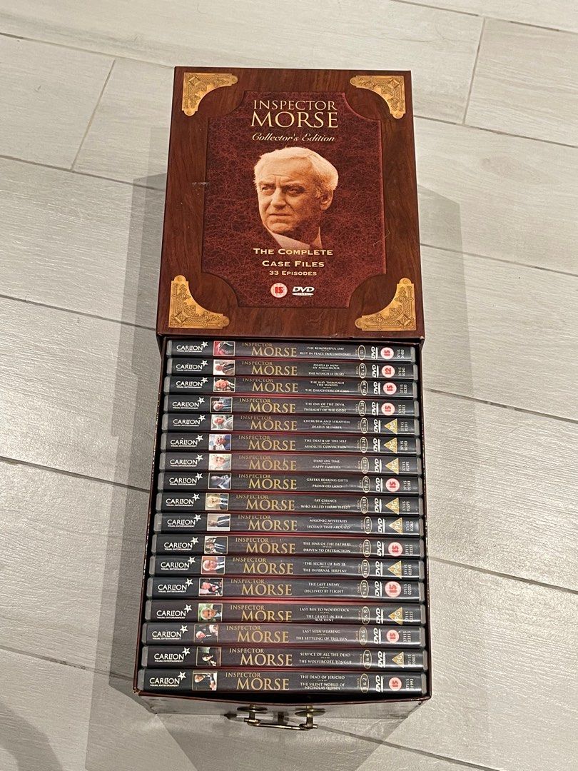 The Complete Inspector Morse DVD Set, Hobbies & Toys, Music & Media ...