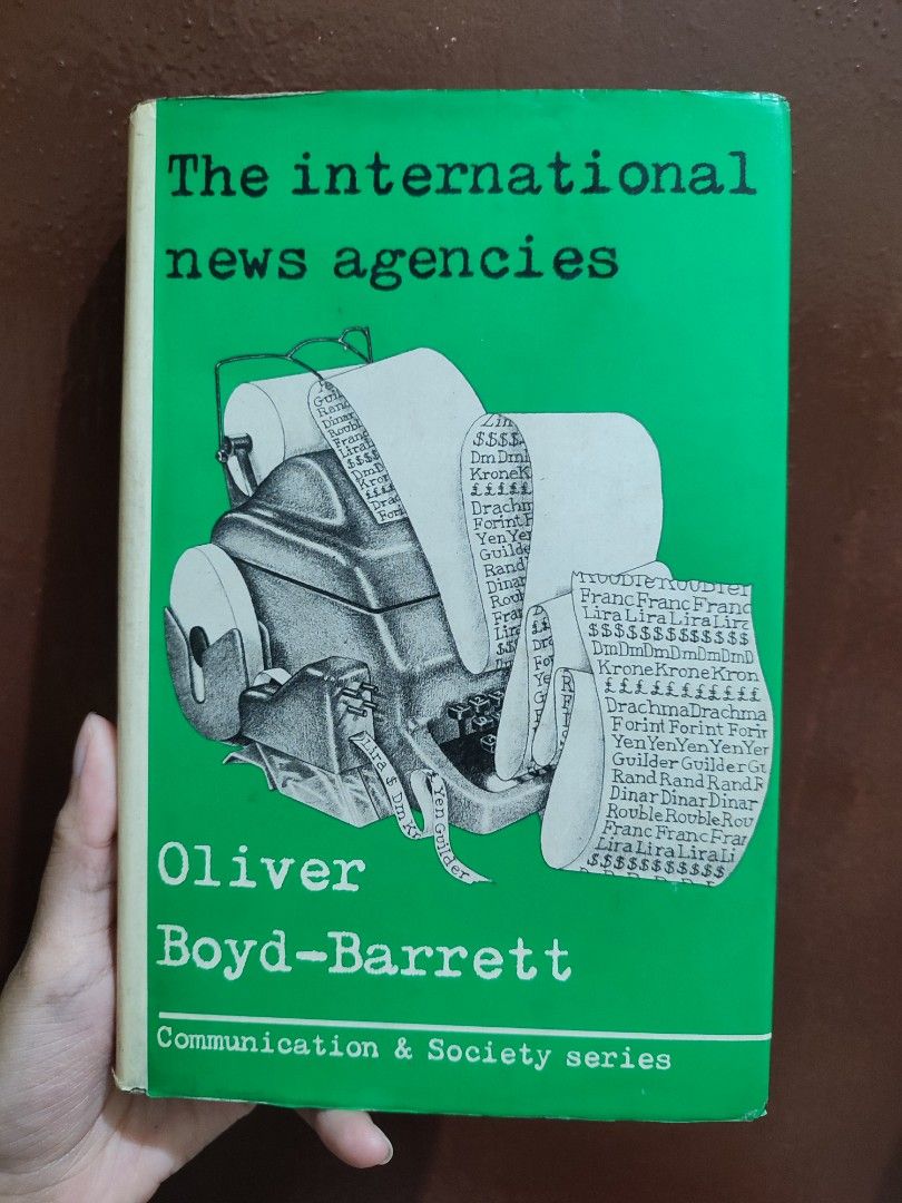 The International News Agency by Oliver Boyd-Barrett on Carousell