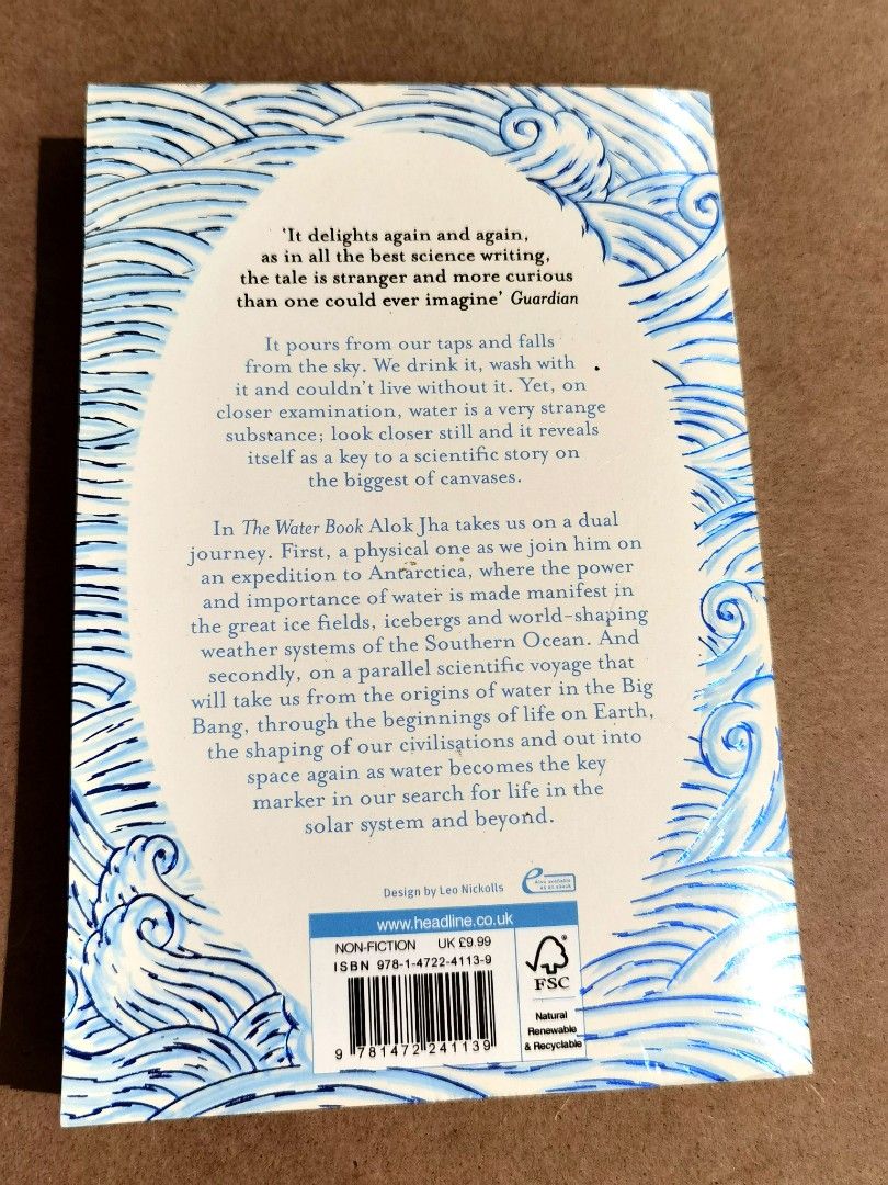 The Water Book The Extraordinary Story Of Our Most Ordinary Substance ...