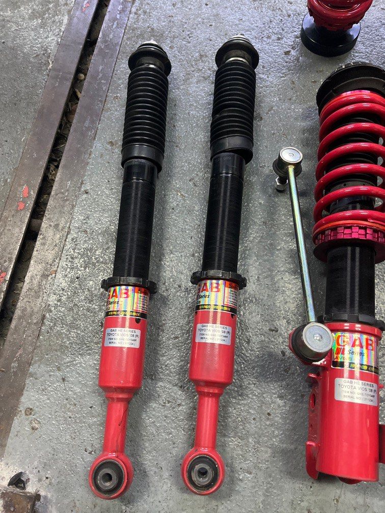 Toyota Vios coil over, Car Accessories, Accessories on Carousell