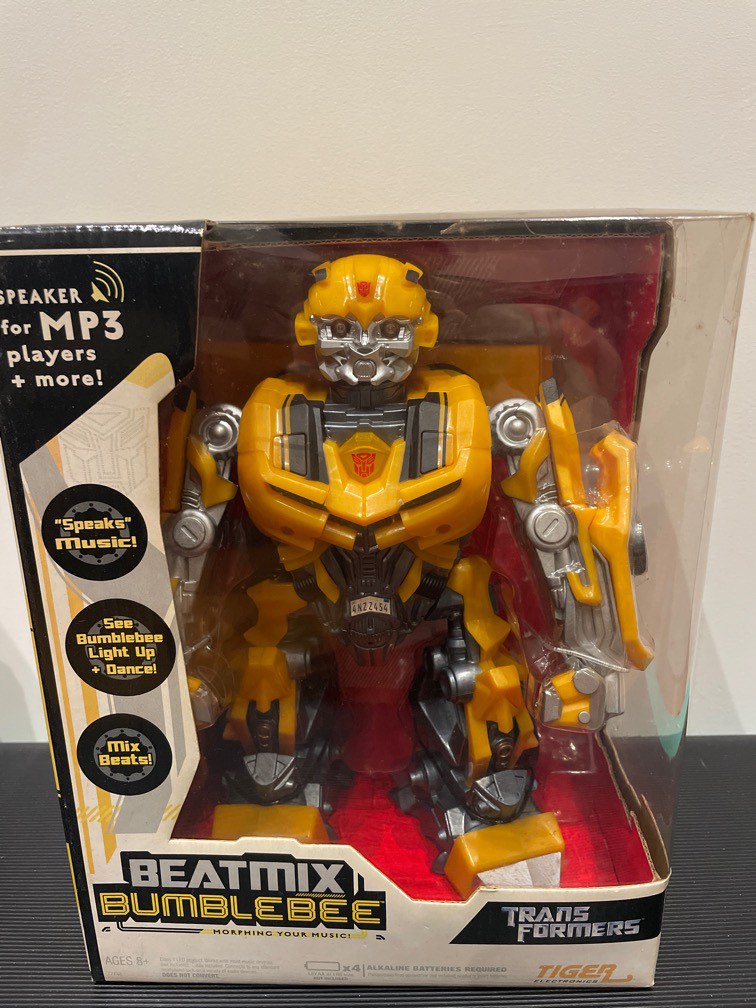 Transformers Beatmix bumblebee Mp3 Speaker Tiger Electronics, Audio, Portable Music Players on ...