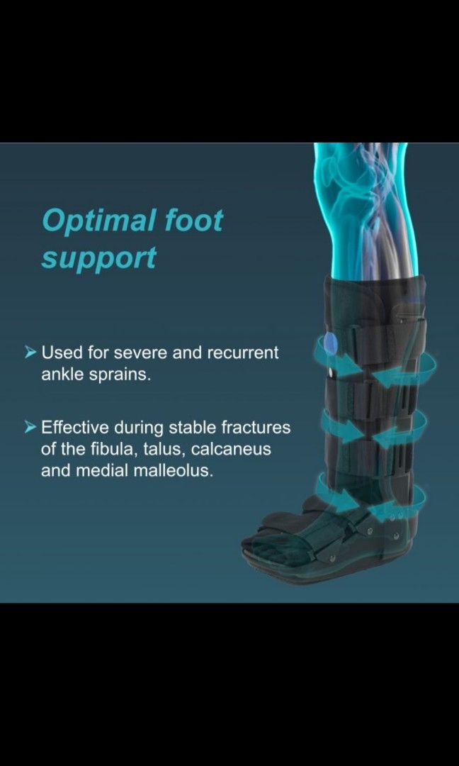 TYNOR WALKER BOOT AIRCAST on Carousell