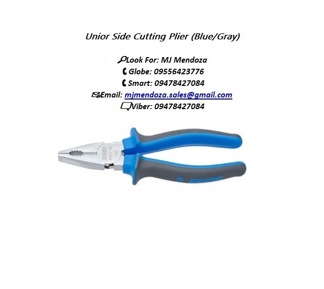 Unior Side Cutting Plier (Blue/Gray) on Carousell