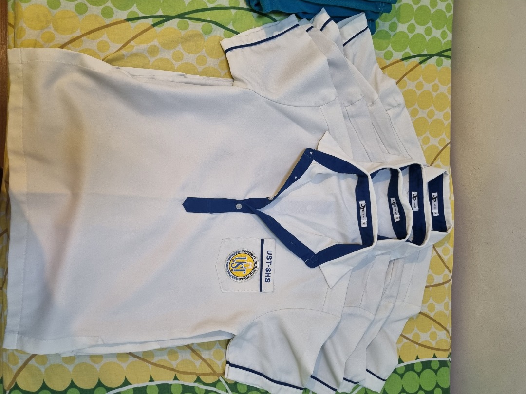 UST Senior High School Type A Uniform, Men's Fashion, Tops & Sets ...