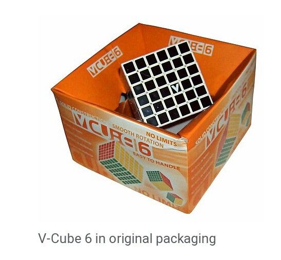 V-CUBE 6 RubyCk Cube FLAT 6X6, 書籍、休閒與玩具, 玩具、公仔、桌遊在旋轉拍賣