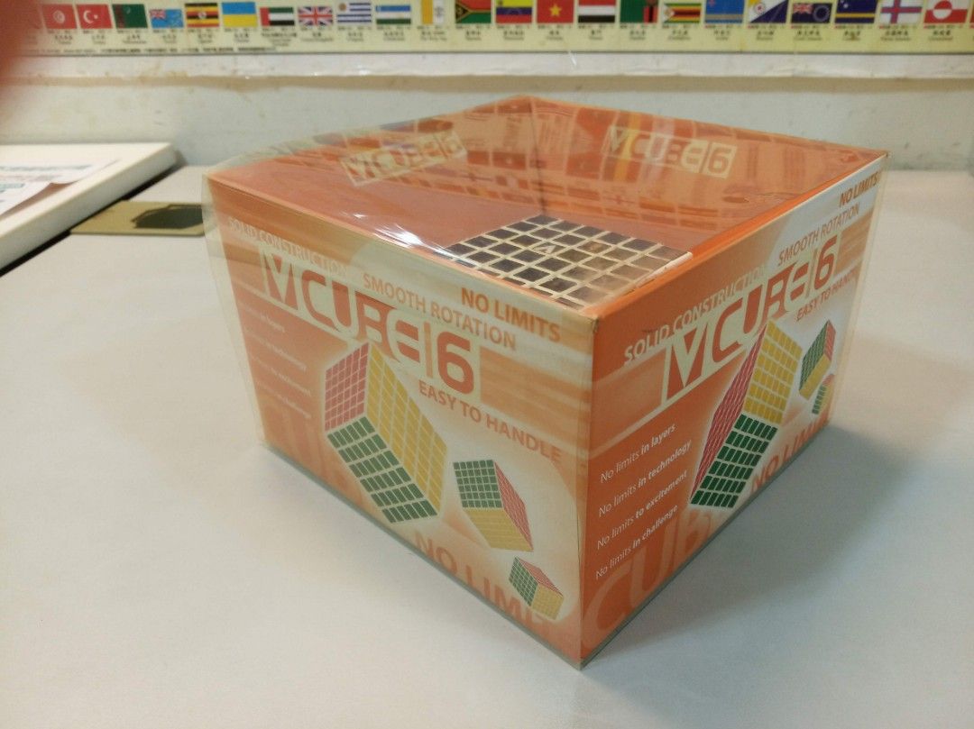V-CUBE 6 RubyCk Cube FLAT 6X6, 興趣及遊戲, 玩具與遊戲在旋轉拍賣