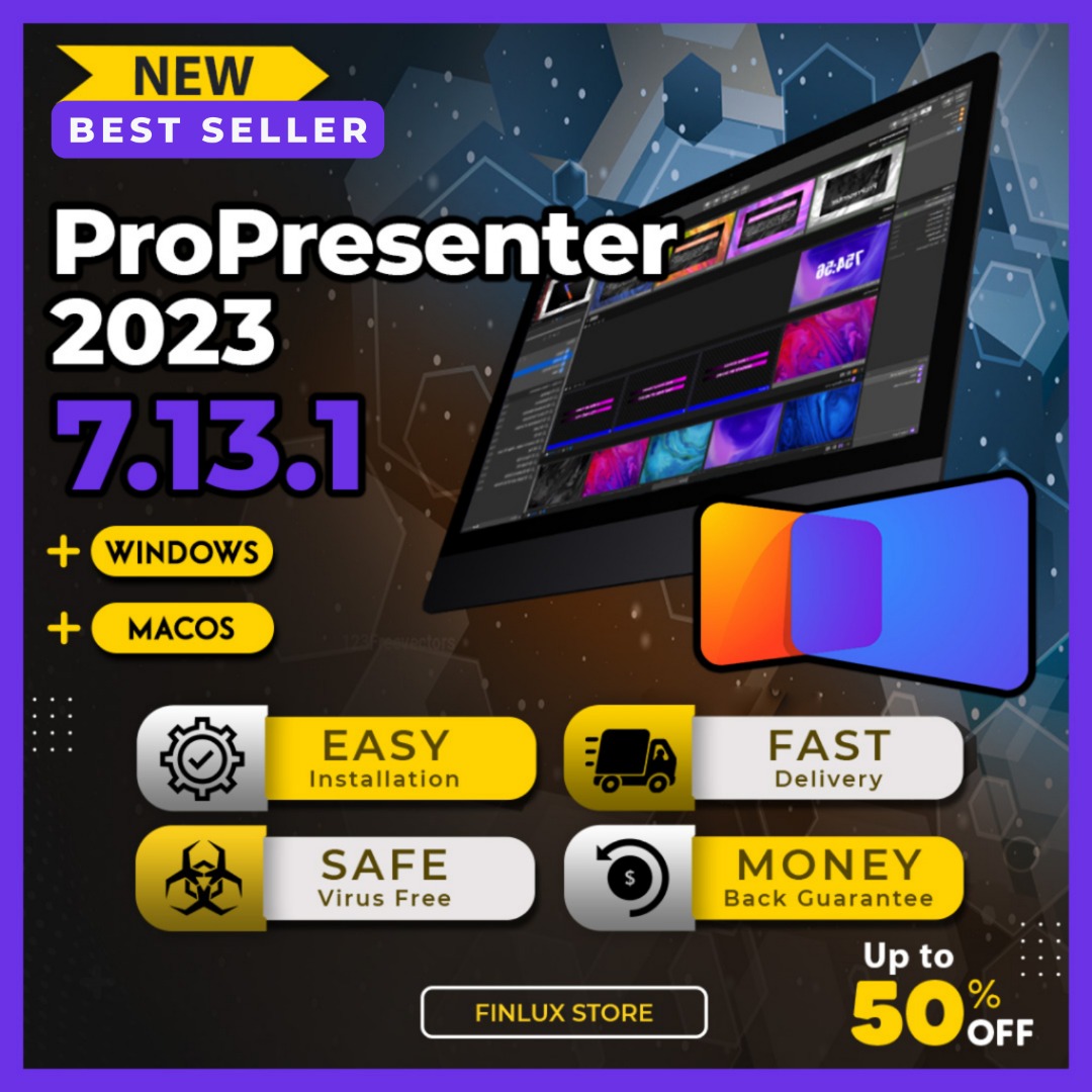 [VIDEO] ProPresenter 7 v7.13.1 Latest 2023 Lifetime For Windows & McOS ...
