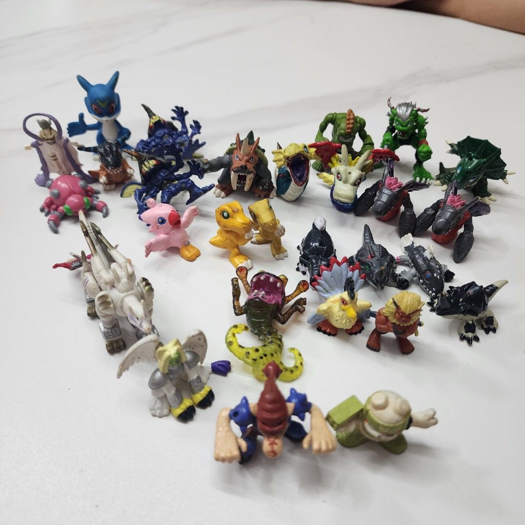 Vintage Digimon Figures, Hobbies & Toys, Toys & Games on Carousell