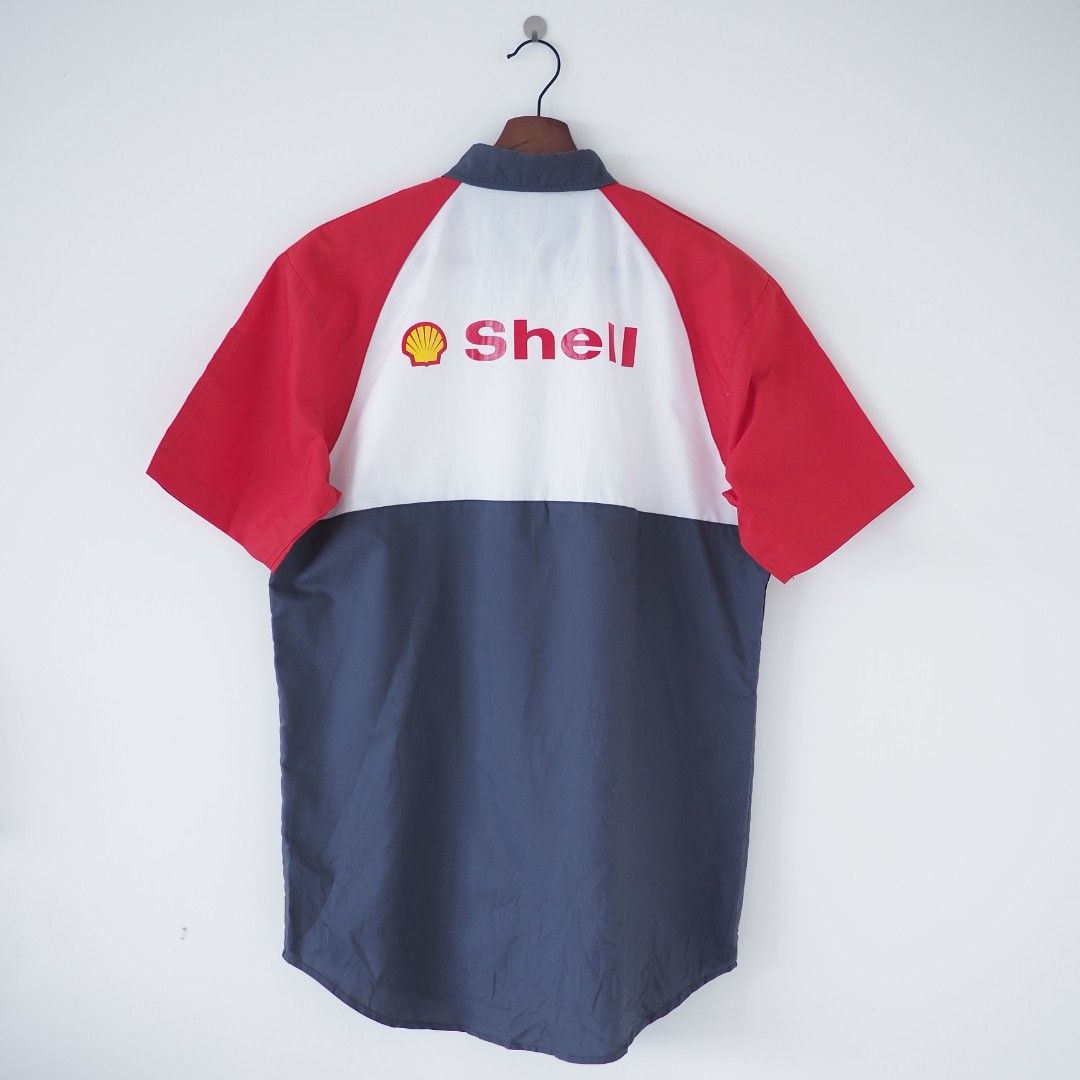 Vintage Shell Uniform, Men's Fashion, Tops & Sets, Tshirts & Polo ...