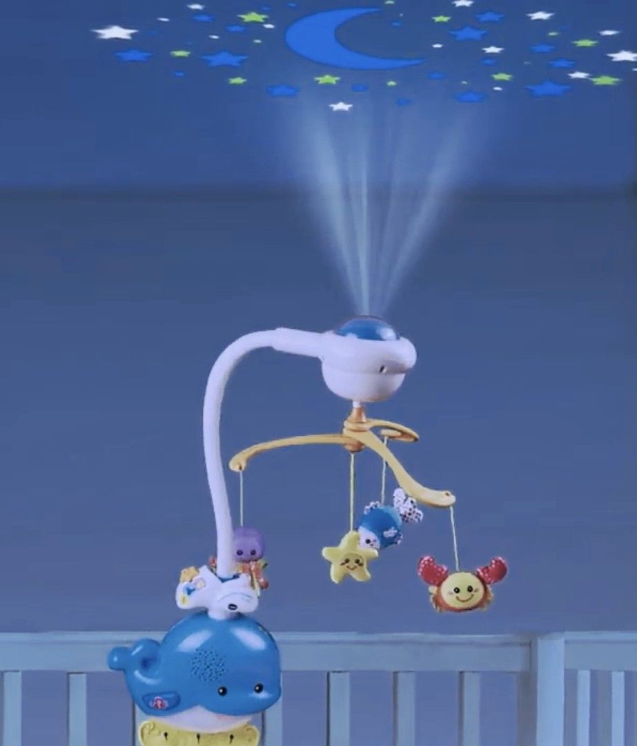 VTech Soothing Ocean Slumber Mobile, Babies & Kids, Baby Nursery & Kids ...