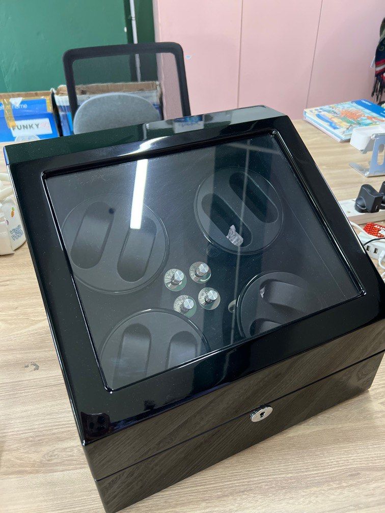 Watch winder multiple watches, Luxury, Watches on Carousell