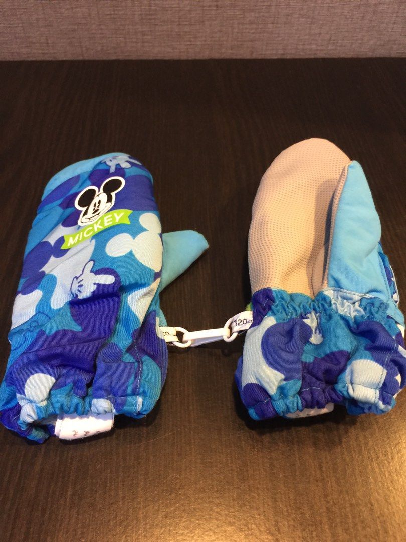 Waterproof Mickey Mouse Mittens, Babies & Kids, Babies & Kids Fashion ...