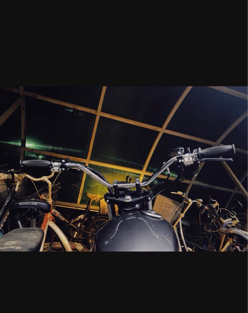 Wide tracker bar, Motorcycles, Motorcycle Accessories on Carousell