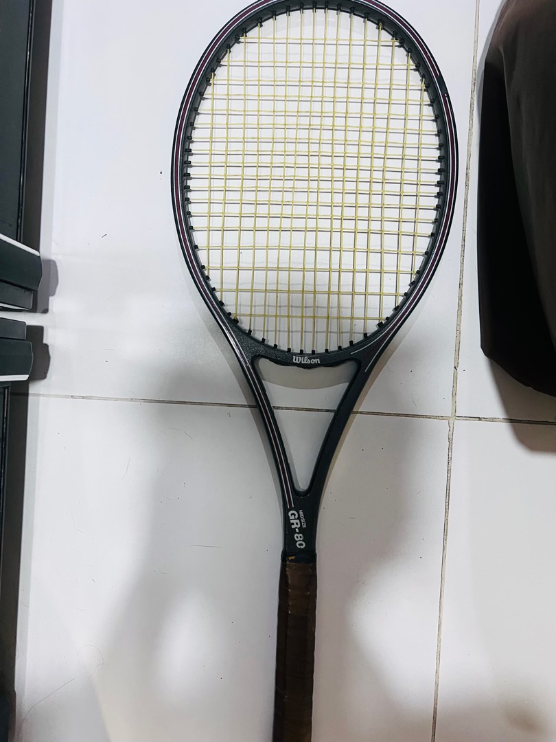 Wilson GR 80 mid size Tennis Racket, Sports Equipment, Sports & Games ...