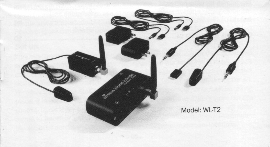 Wireless IR Repeater, Wireless IR Repeater Kit / Remote Control ...