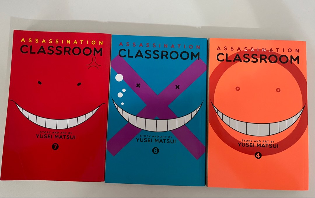 wts assassination classroom manga volume 4 , 6 and 7, Hobbies & Toys ...