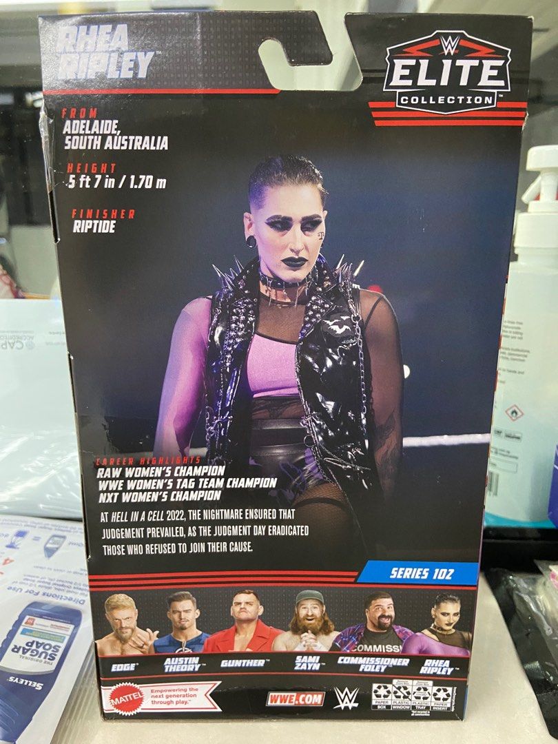 WWE Mattel Elite Rhea Ripley Judgement Day New!, Hobbies & Toys, Toys ...
