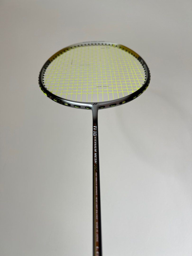 Yonex Titanium 10 (TI-10) Classic Badminton Racket, Sports Equipment ...