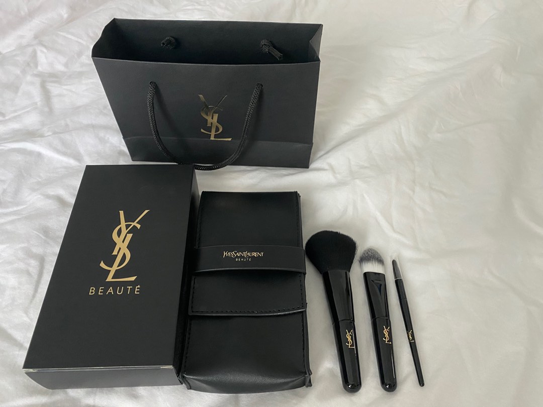 YSL BEAUTE BRUSH KIT, Beauty & Personal Care, Face, Makeup on Carousell