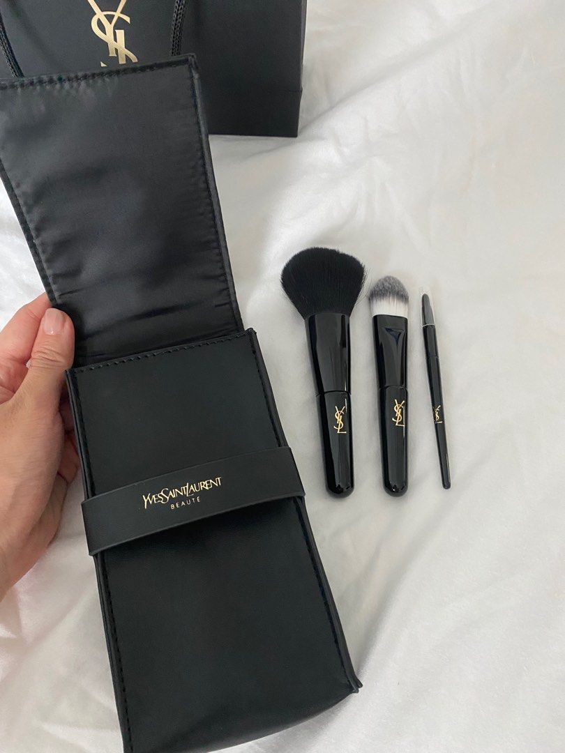 YSL BEAUTE BRUSH KIT, Beauty & Personal Care, Face, Makeup on Carousell