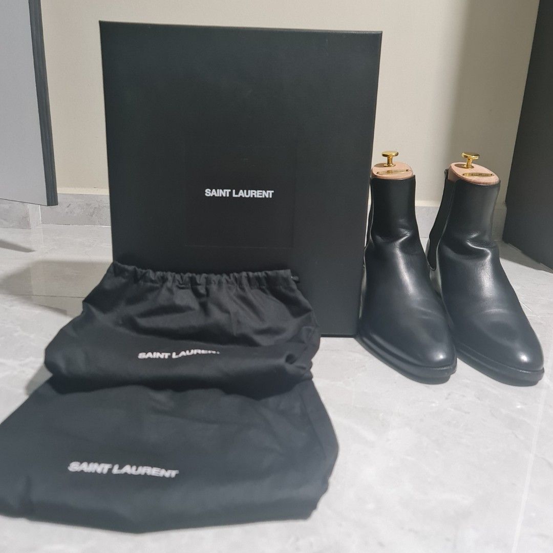 YSL SLP Wyatt Boot 40 (EU41), Men's Fashion, Footwear, Boots on Carousell