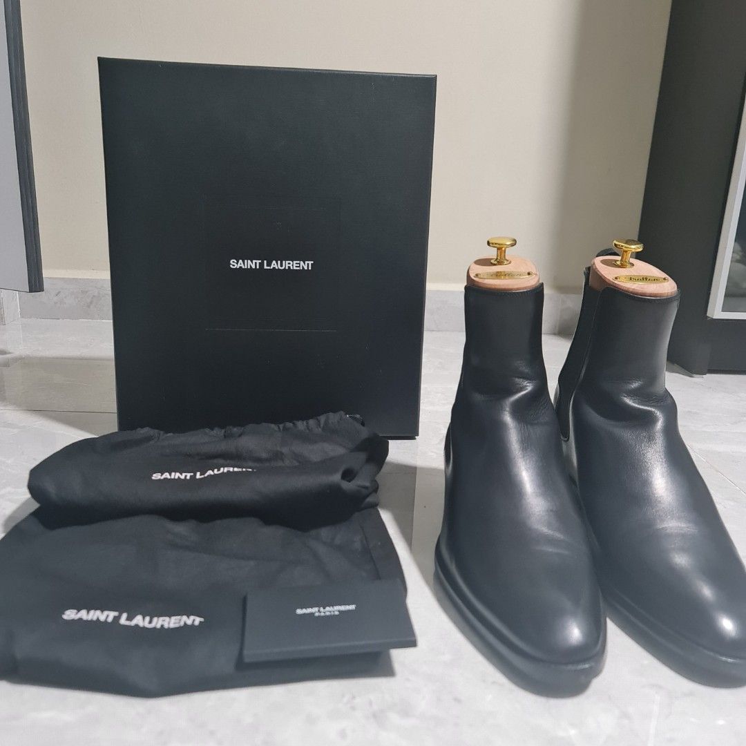 YSL SLP Wyatt Boot 40 (EU41), Men's Fashion, Footwear, Boots on Carousell