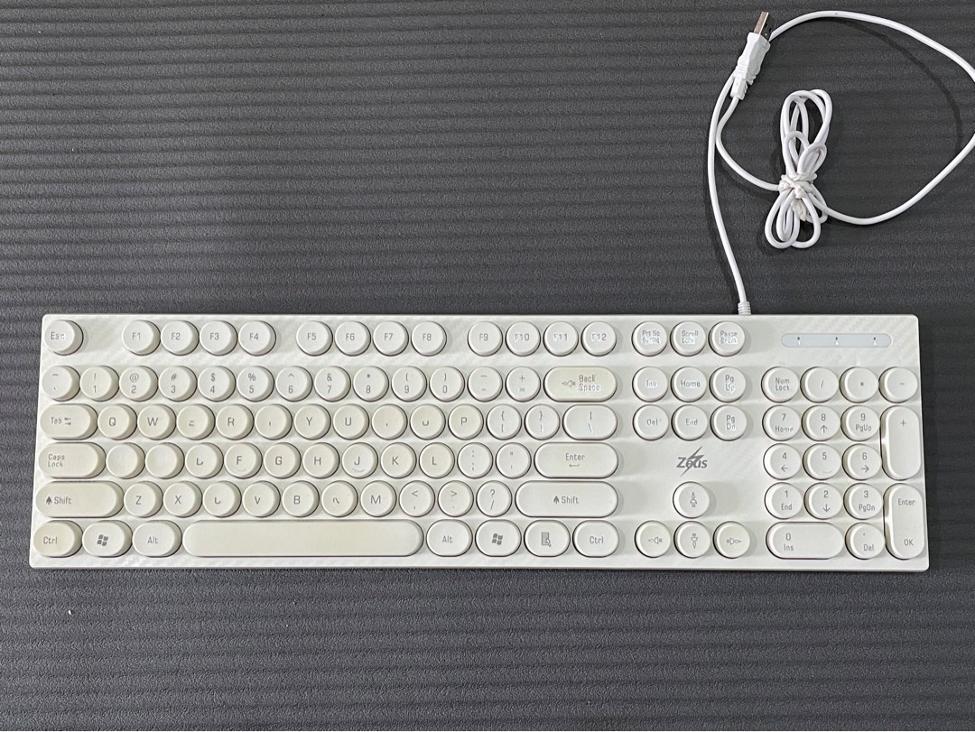 Zeus Keyboard, Computers & Tech, Parts & Accessories, Computer Keyboard ...