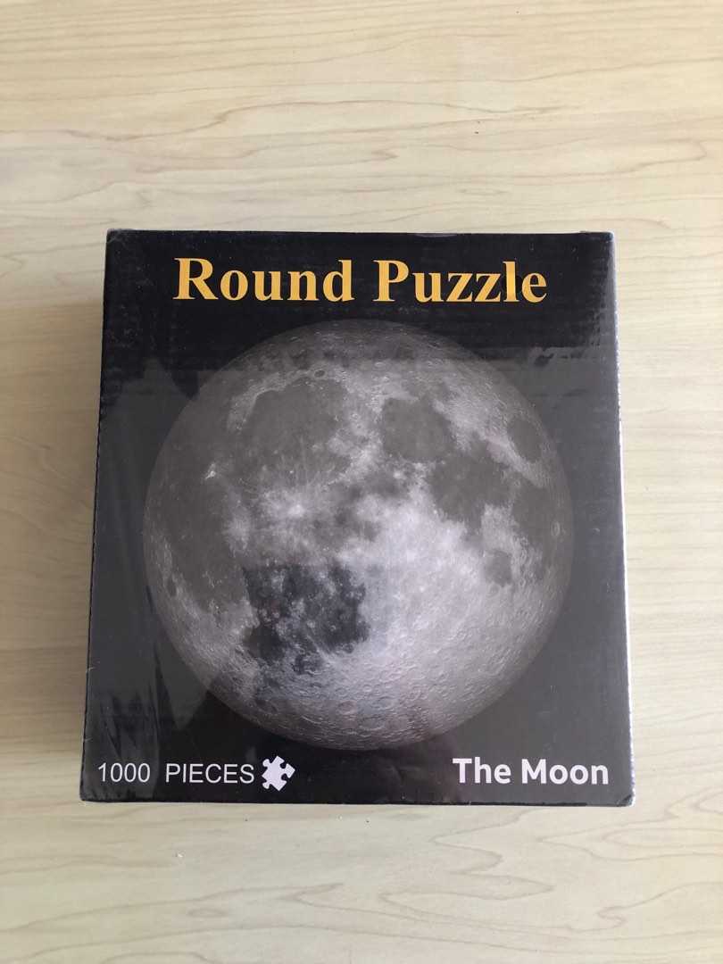 1000塊 月球 moon puzzle, 興趣及遊戲, 玩具 & 遊戲類 - Carousell
