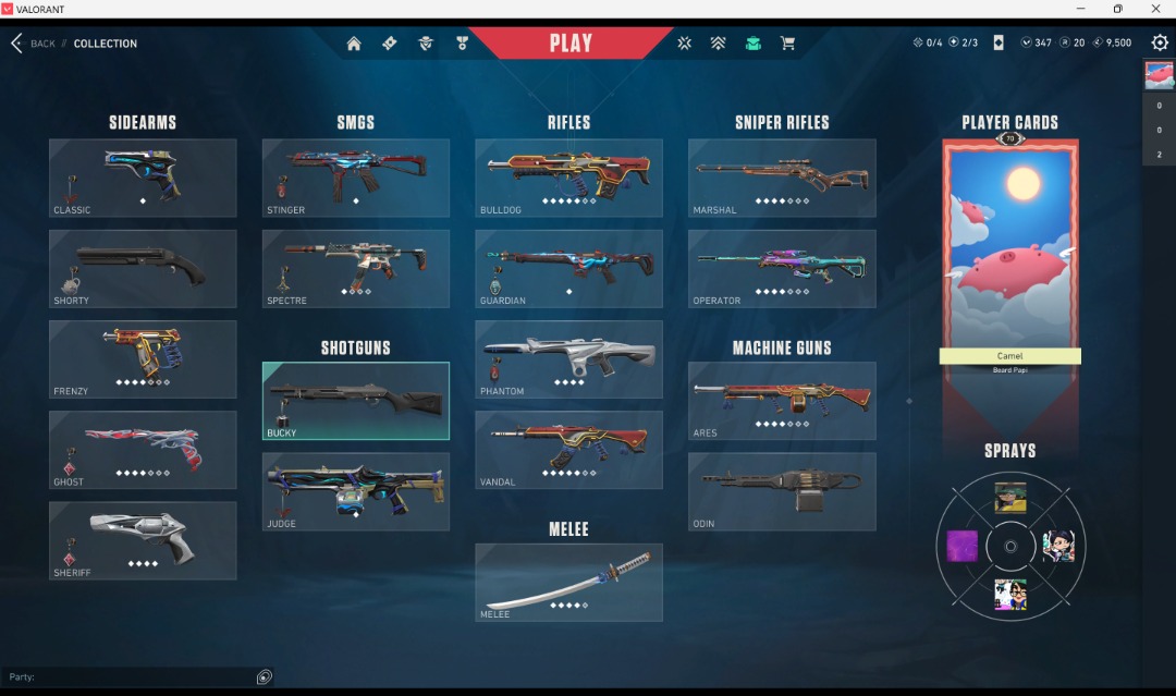 10 VP Skins Cheap Valorant Account with Oni 2.0 Bundle (Katana), Video ...