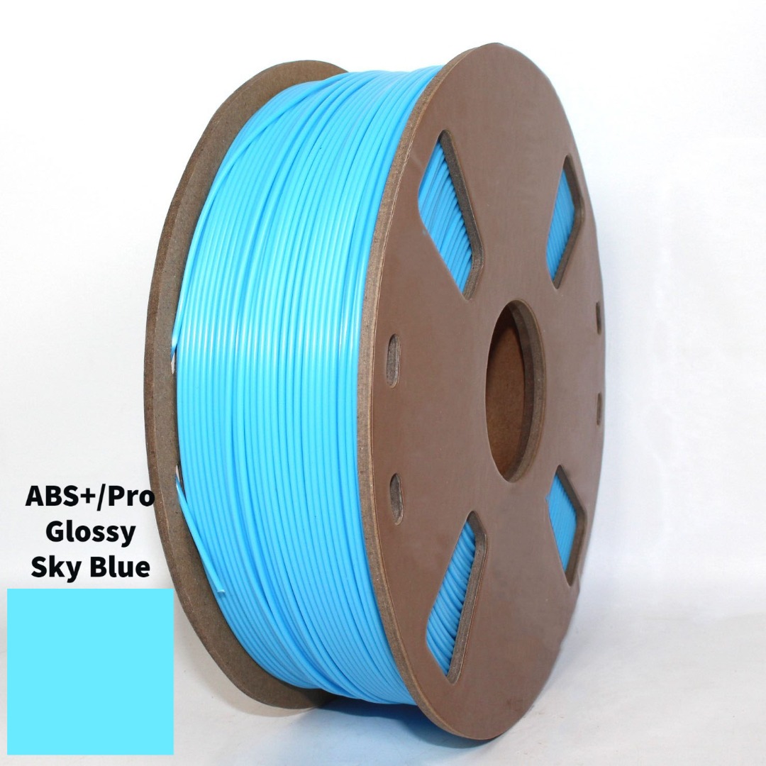 1KG ABS +/PRO GLOSSY BLACK/WHITE/BROWN/SKYBLUE/RED 1.75 3D Printing ...