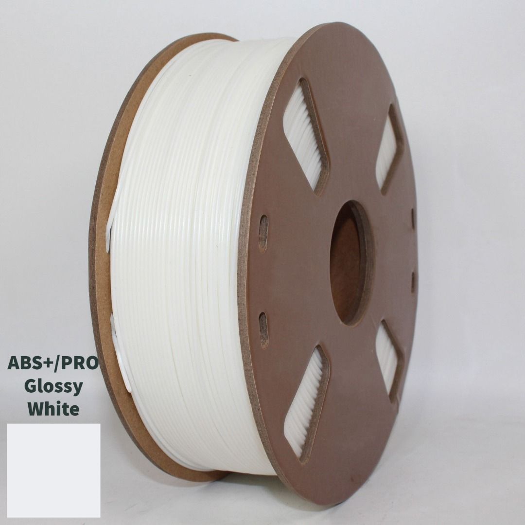 1KG ABS +/PRO GLOSSY BLACK/WHITE 1.75 3D Printing Filament ...