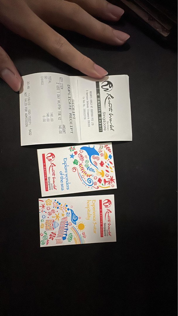 2 USS ticket 1 Day pass 14 August, Tickets & Vouchers, Local ...