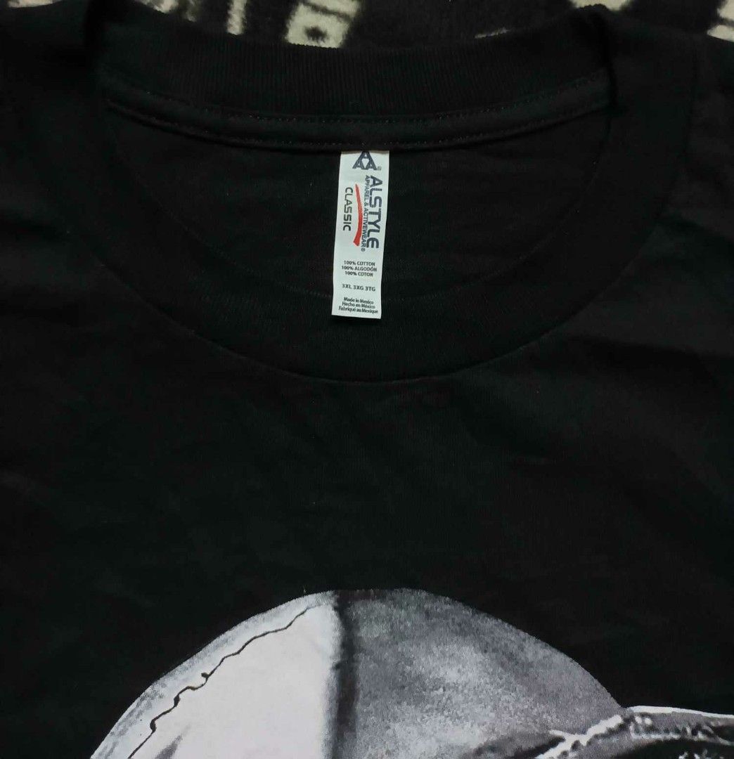 2pac Skeleton Half Face Shirt, Men's Fashion, Tops & Sets, Tshirts ...