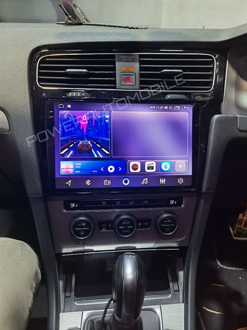 VW VOLKSWAGEN MK7 GOLF 7 A7 10 INCH 2K ANDROID PLAYER HEADUNIT CAR ...