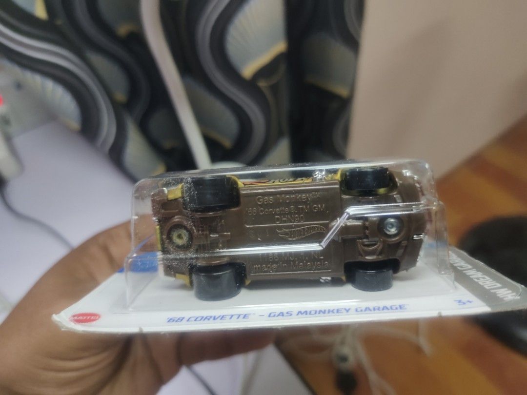 68 CORVETTE GAS MONKEY GARAGE and 71 MUSTANG FUNNY CAR Hotwheels ...