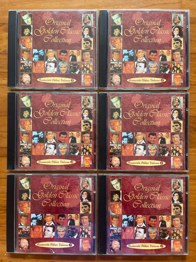 70s Original Golden Classic Collection (6 CD), Hobbies & Toys, Music ...