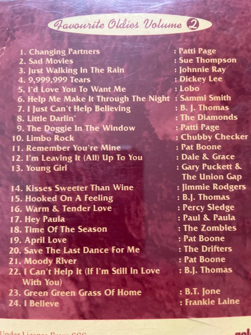 70s Original Golden Classic Collection (6 CD), Hobbies & Toys, Music ...