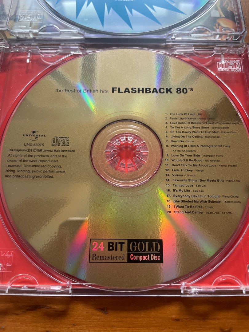80s Flashback Retro Hits CD, Hobbies & Toys, Music & Media, CDs & DVDs ...