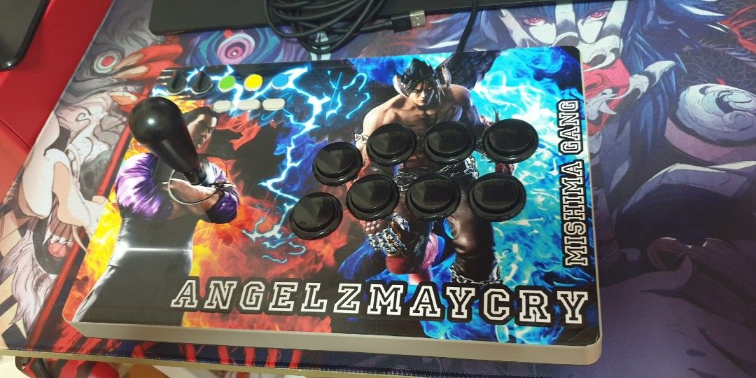 8BitDo Arcade Fighting Stick Tekken (SANWA Upgraded), Video Gaming ...