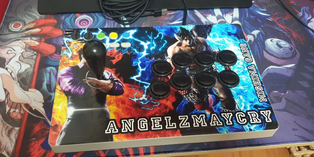 8BitDo Arcade Fighting Stick Tekken (SANWA Upgraded), Video Gaming ...