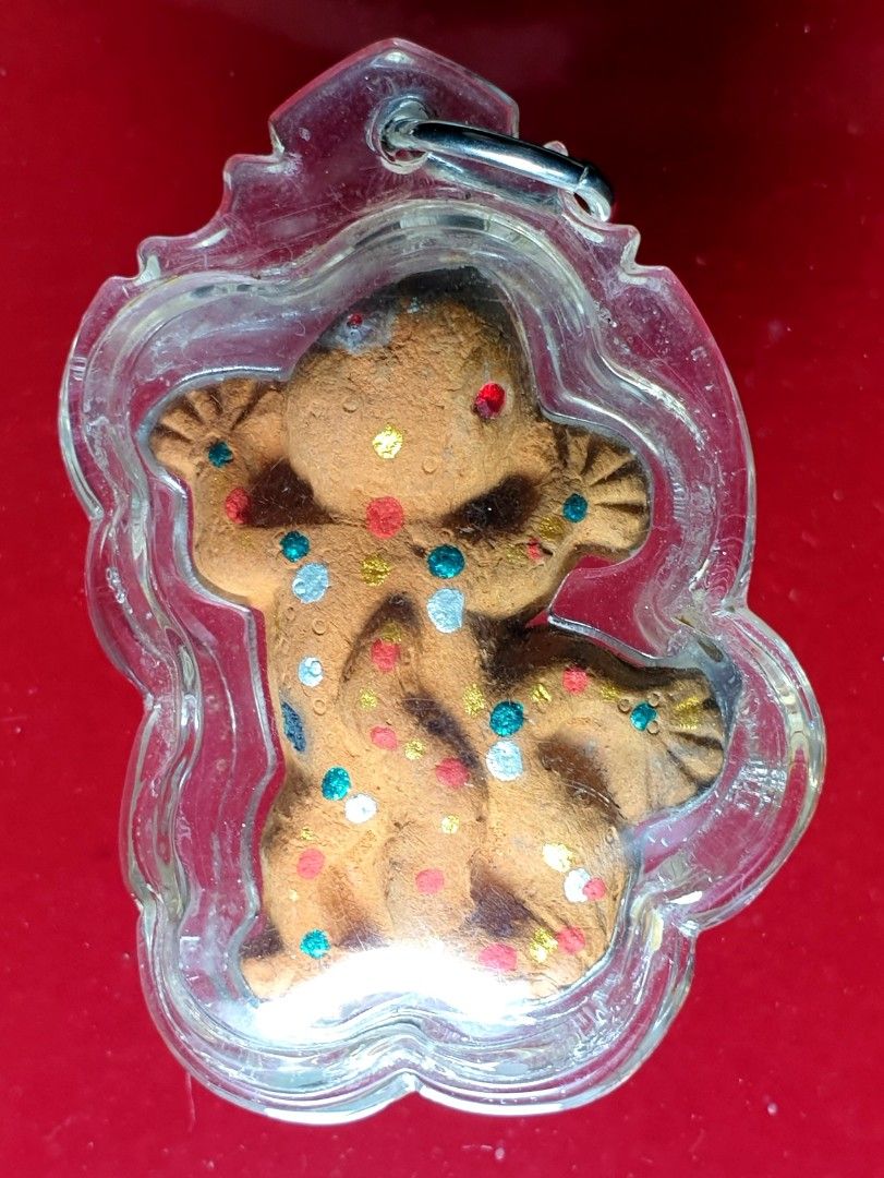 龍普藍 Luang phor Lum Wat Samakitham 早期手刻经文 蜥蜴蛤蚧壁虎 Tukae Maha Lap Nur din ...