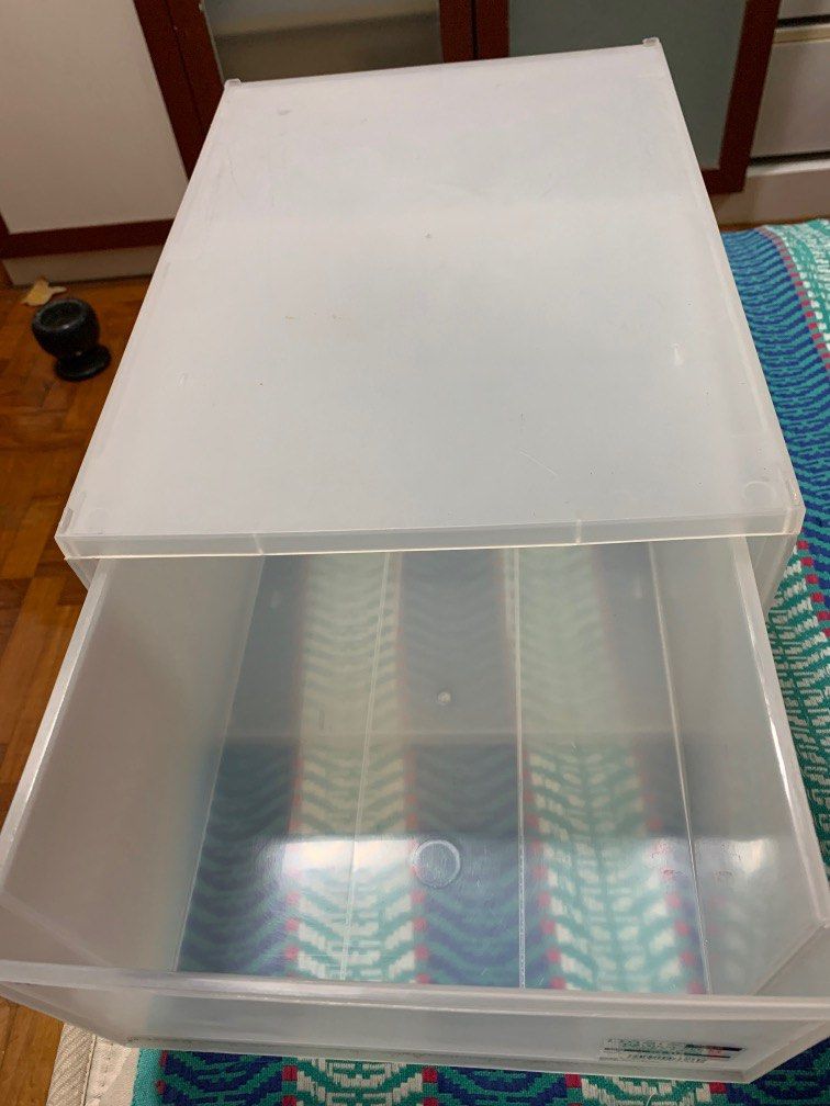 A4 size storage box, Furniture & Home Living, Home Improvement ...