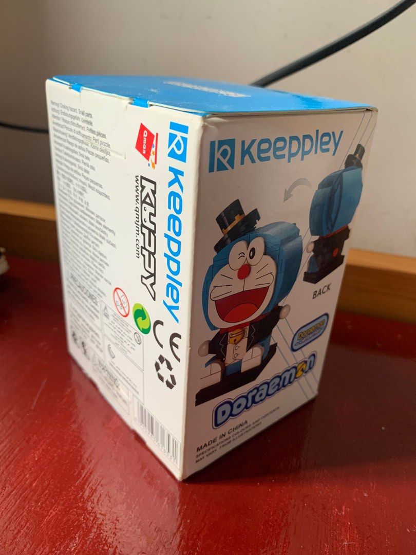 全新 多啦A夢 積木 Logo Doraemon Keepplay, 興趣及遊戲, 玩具 & 遊戲類 - Carousell