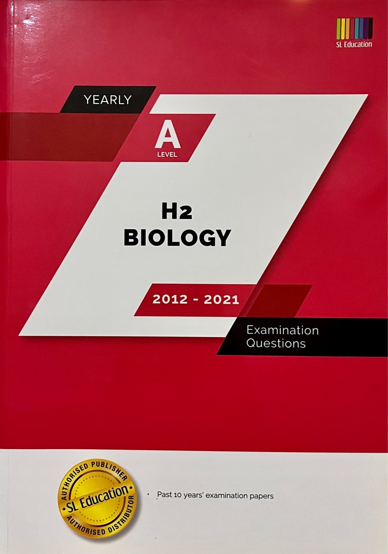 A Level H2 Biology TYS, Hobbies & Toys, Books & Magazines, Assessment ...