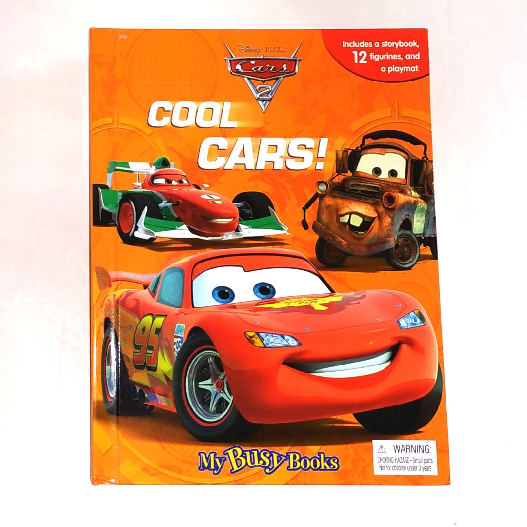 Disney Pixar - Cars 2 My Busy Book Board book, Hobbies & Toys, Books ...
