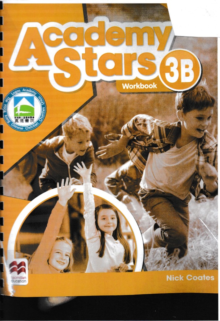 Academy Stars Workbook 3B colour copies book, 興趣及遊戲, 書本 & 文具, 教科書 ...