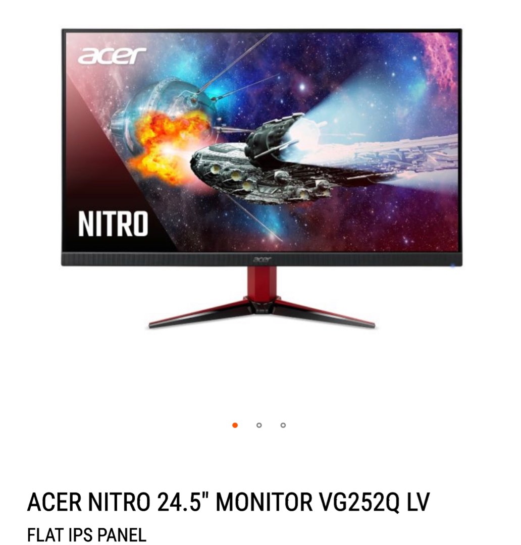 Acer nitro monitor, Computers & Tech, Parts & Accessories, Monitor ...