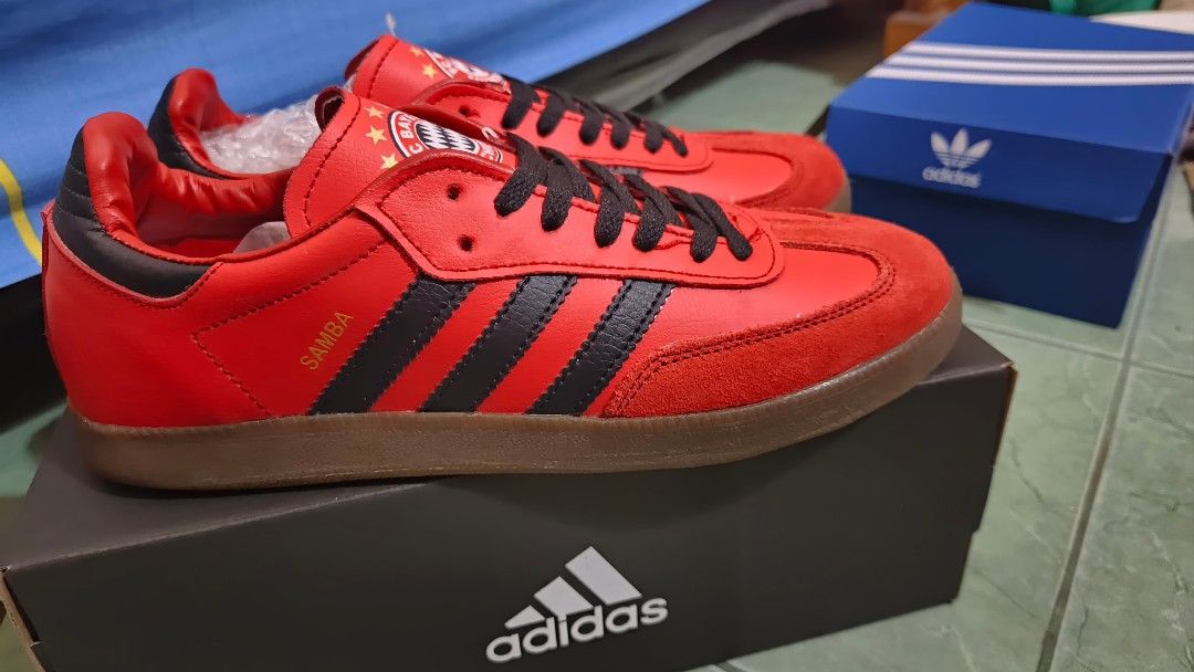 Adidas Samba Munchen, Fesyen Pria, Sepatu , Sneakers di Carousell