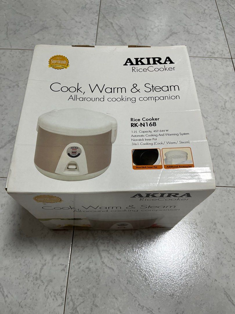 Akita Rice Cooker 1.2L, TV & Home Appliances, Kitchen Appliances ...